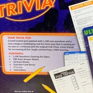 University Games | Games | Ultimate Pub Trivia Team Trivia Game 10 ...